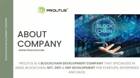 Ppt Blockchain Development Company Prolitus Powerpoint Presentation