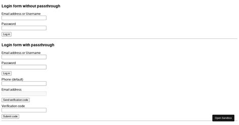 Pca Dev Cognito Login Passthrough Forked Codesandbox