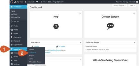 Add New Site Layouts To Contain Your Wphubsite Wordpress Website Wphubsite
