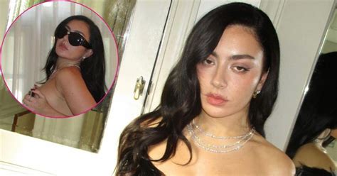 Charli Xcx Poses Topless Before 2026 Golden Globes See Spicy Photos