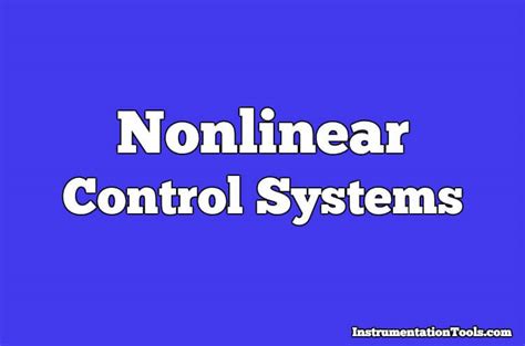 Stability Of Nonlinear System Inst Tools