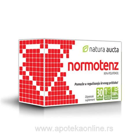 Normotenz za regulaciju povišenog pritiska | Apotekaonline.rs