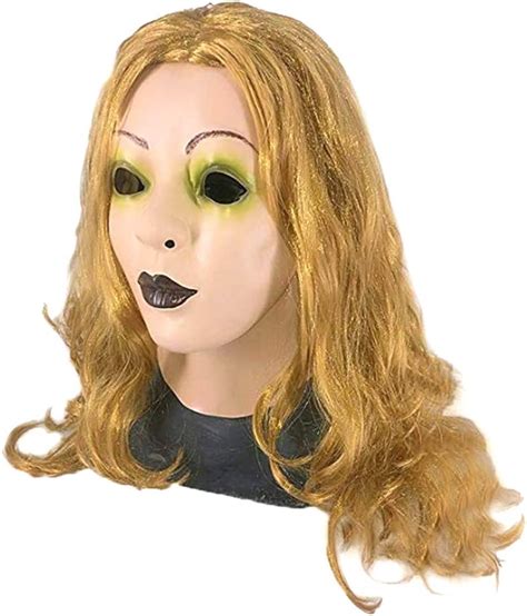Yo Realistic Female Woman Face Sissy Latex Mask Scarlet Human Face