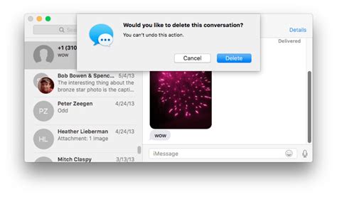 How To Delete Messages On IMessage Mac Robots Net