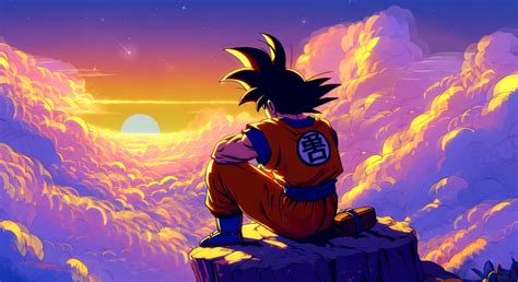 Goku At Sunset 4k Live Wallpaper Livewallpaper For You