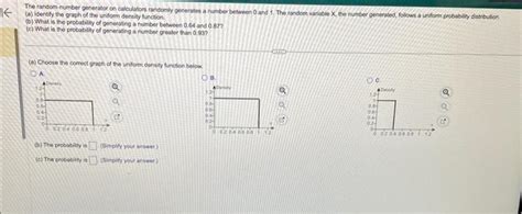 solved the random number gonerator on calculstors randomly