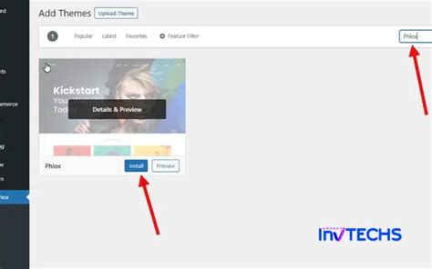 How To Install Phlox Theme In Wordpress Invitechs