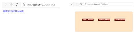 Example Of Button And Link Button Control In Aspnet Programmingempire