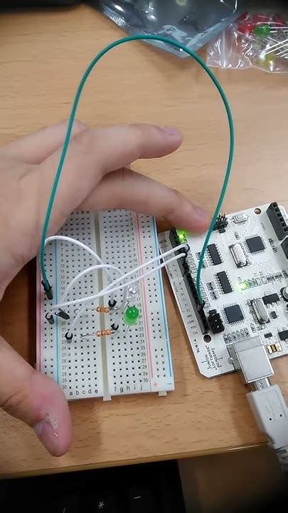 아두이노 실습 디지털 신호로 Led 깜빡이기 Youtube