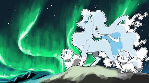 Alolan Vulpix And Alolan Ninetales Pokemon Drawn By Blacknirrow Danbooru