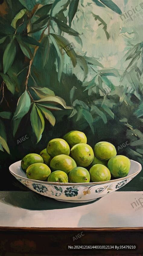 Ai创作图手绘绿宝石李 静物檇李 荔枝油画 青桔场景 手绘大青枣 静物临摹 油甘果插画 油甘果插画柑 青枣插画 蜂糖李写实插画 青脆李插画 原创青梅挂画 静物写实画 果实油画 青油甘果手绘油甘