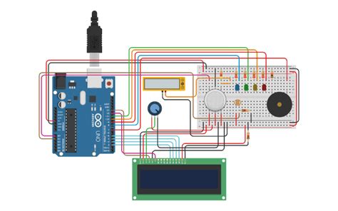 Circuit Design Rares Necula Gas Sensor With Alarm And Lcd And Ldr Sensor Tinkercad