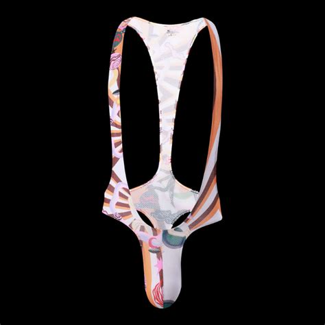 Buy China Wholesale Men Jumpsuits Wrestling Singlet Bodysuit Jockstrap