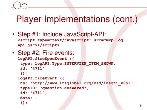 Ppt Standardized And Extensible Javascript Api For Logging