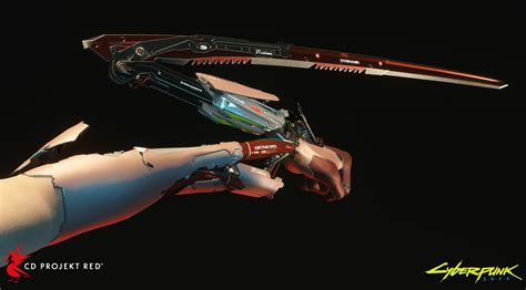 Ovidiu Voica Cyberpunk 2077 Mantis Blade