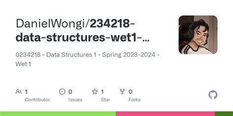 234218 Data Structures Wet1 Spring2024maintestcpp At Main · Danielwongi234218 Data