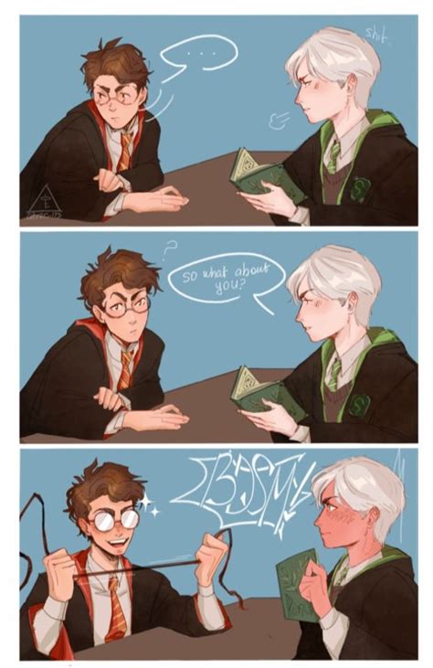 Drarry Harry Potter Anime Gay Harry Potter Harry Potter Comics