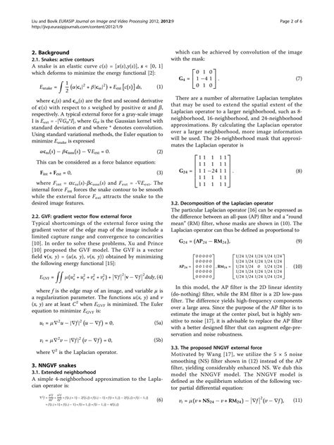 Solution Active Contours With Neighborhood Extending And Noise