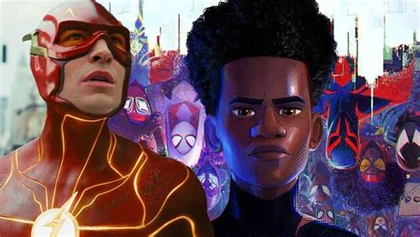 Spider Man Across The Spider Verse Trumps The Flash At The North American Box Office
