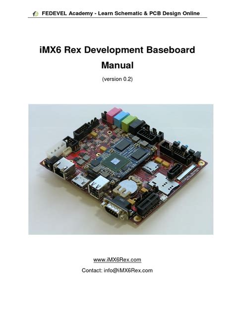 PDF IMX6 Rex Development Baseboard Manual V0 2 DOKUMEN TIPS