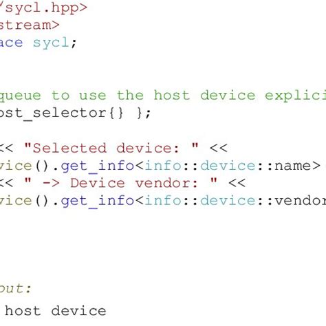 Selecting The Host Device Using The Hostselector Class Download Scientific Diagram