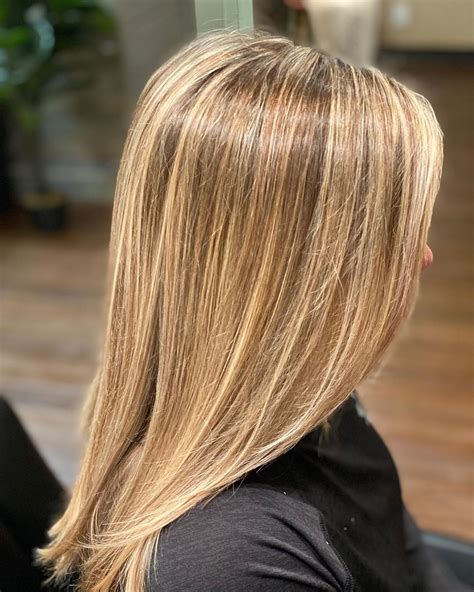 Blonde Hair With Brown Highlights