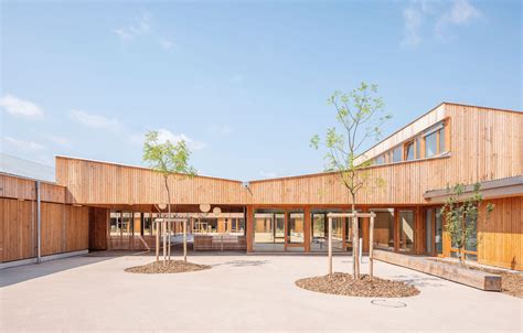 Nursery School And Elsa Triolet Center Richter Architectes Et