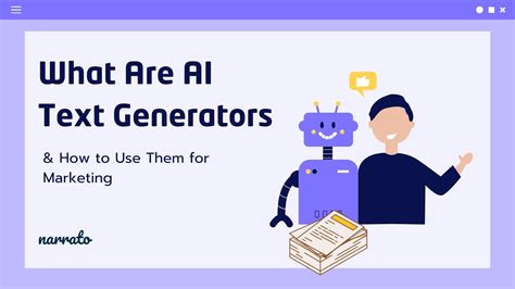 What Are Ai Text Generators And How To Use Them For Marketing Content