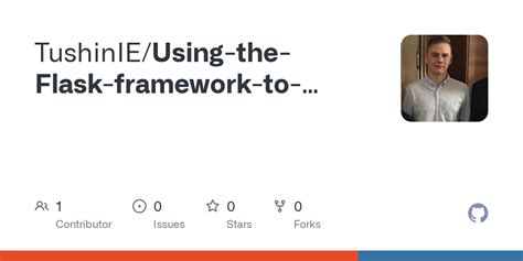 Github Tushinie Using The Flask Framework To Implement Web Applications