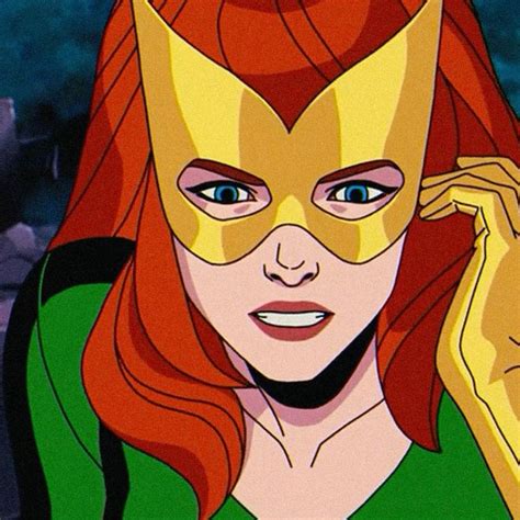 Marvel X Men ‘97 Icons › Jean Grey ♡ Phoenix In 2024 Jean Grey Xmen Jean Grey Phoenix Grey Art