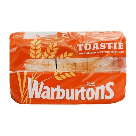 Warburtons Toastie Thick Sliced Soft White Bread 800g The Pantry Expat Food And Beverage
