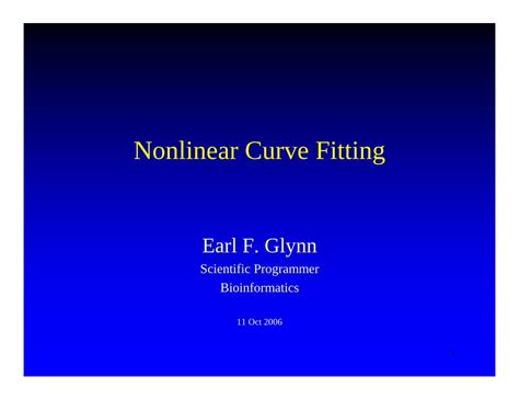 Pdf Nonlinear Curve Fitting Mcm Efg Report
