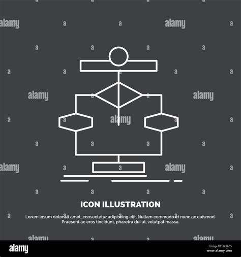 Flowchart Arrow Block Stock Vector Images Alamy