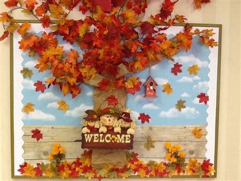Autumn Classroom Window Display Artofit