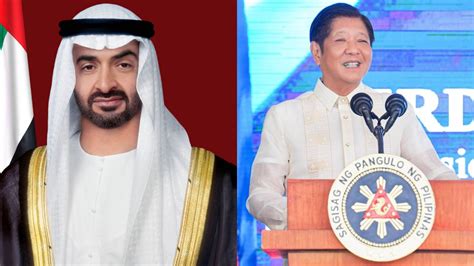 Sheikh Mohamed Bin Zayed Receives Phone Call From Ph Pres Marcos The Filipino Times