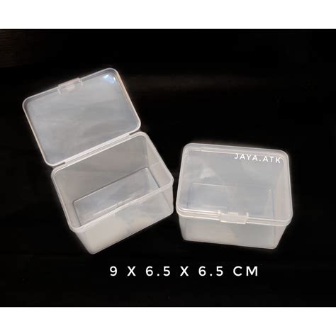 Jual Kotak Penyimpanan Box Plastik Kecil 9x6x6 Mb 966 Tutup Serbaguna Kotak Aksesoris Kapas