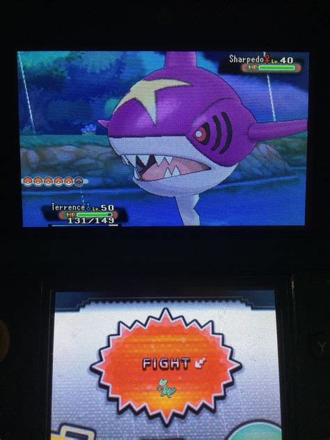 Shiny Sharpedo At A Chain Of 19 Nickname Suggestions R Oras