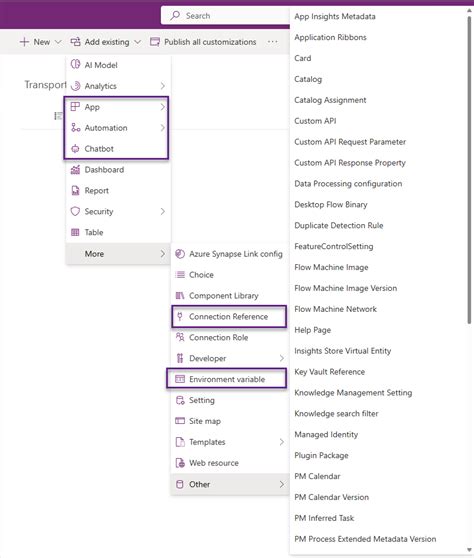 Перенос приложений и потоков из среды по умолчанию Power Platform