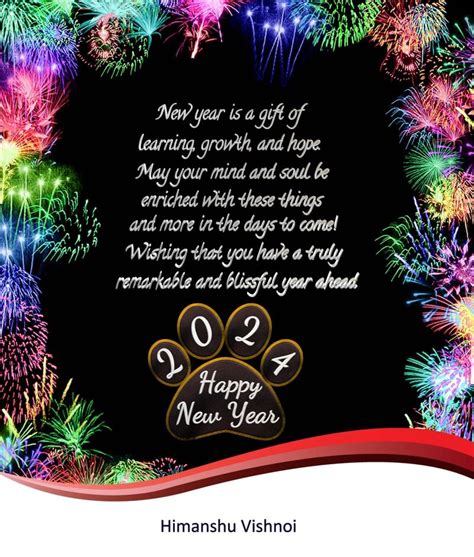 commit to learning and growing in 2024 himanshu vishnoi posted on the topic linkedin