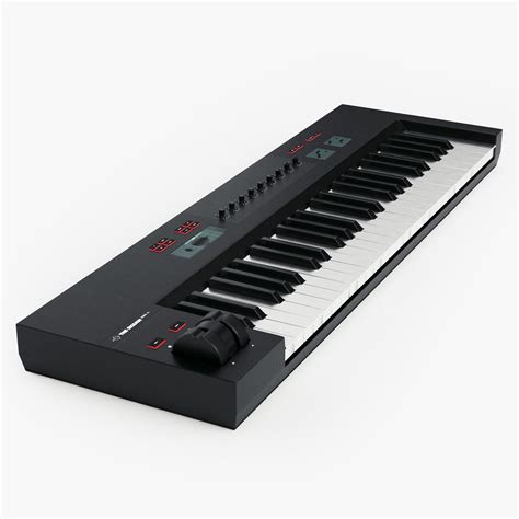 Midi Keyboard 3d Turbosquid 1456511
