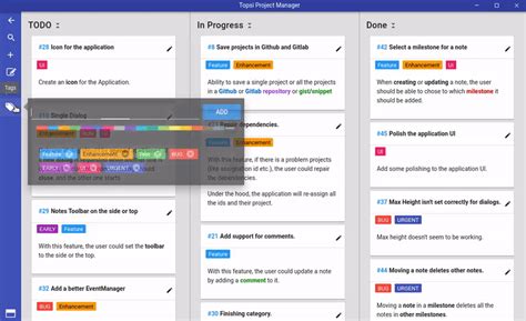 A Simple Kanban Board Software Built With Electron And Vuejs