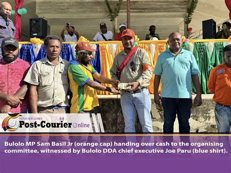 Bulolo Dda Launches Llg Games Post Courier