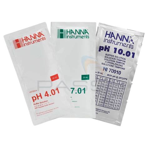 Hanna Instruments Buffer Solution Sachets 25 X 20 Ml