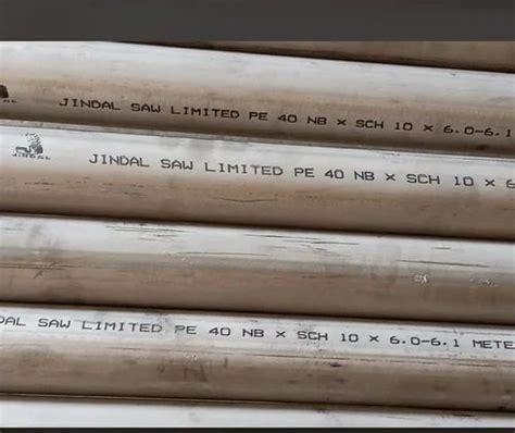 Ss 304 Jindal Pipe Sch 104080160 Smls Erw At ₹ 205kg