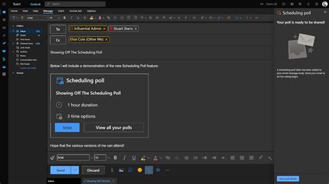 How To Use Outlooks Scheduling Poll Feature Influential Software