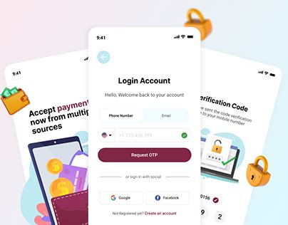 Otp Screen App Projects Photos Videos Logos Illustrations And