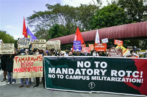 Proposed Rotc Program Can Be Fully Implemented In 5 Years Galvez