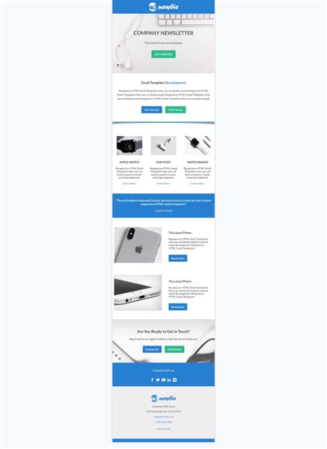 Make Responsive Dark Mode Html Email Template By Amnaahmadch Fiverr