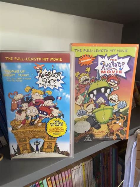 Rugrats Vhs Video Tapes X Rugrats The Movie Rugrats In Paris Picclick Uk