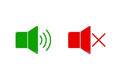 Premium Vector Mute Unmute Icon Vector Design